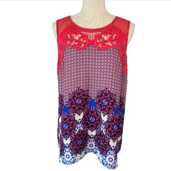 Pale Sky | Tops | Pale Sky Sleeveless Back Button Down Top | Poshmark